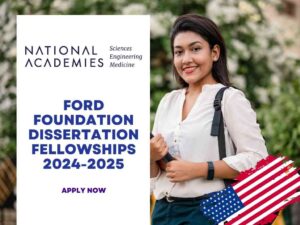 Ford Foundation Dissertation Fellowships 2024-2025 In USA