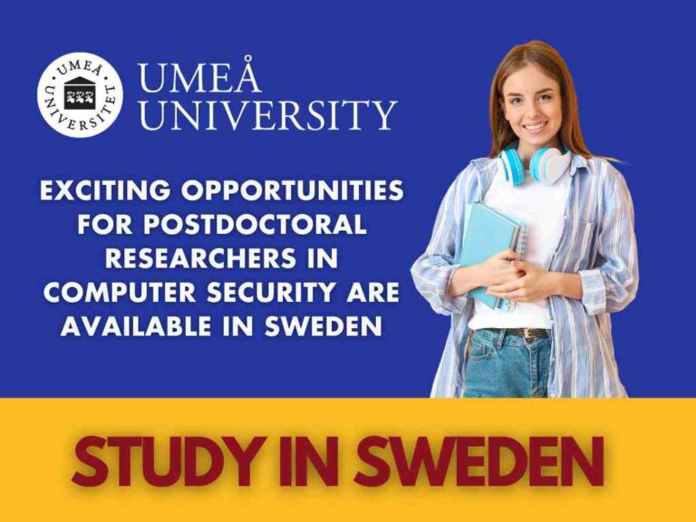 Postdoctoral Researchers In Computer Security 2024 In Sweden