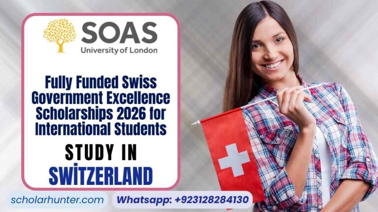 Fully Funded Swiss Government Excellence Scholarships 2026 For ...